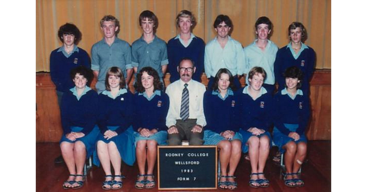 School Photo - 1980's / Rodney College - Wellsford | MAD on New Zealand