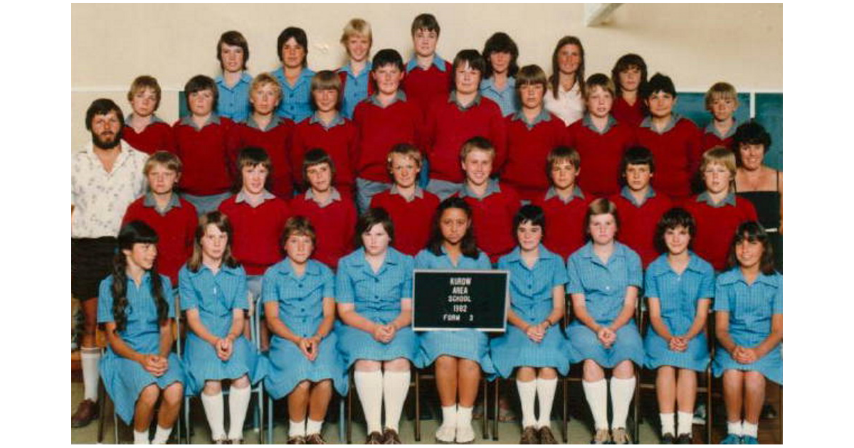 School Photo - 1980's / Kurow Area School - Kurow | MAD on New Zealand