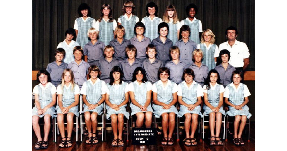 School Photo - 1980's / Broadgreen Intermediate School - Nelson | MAD ...