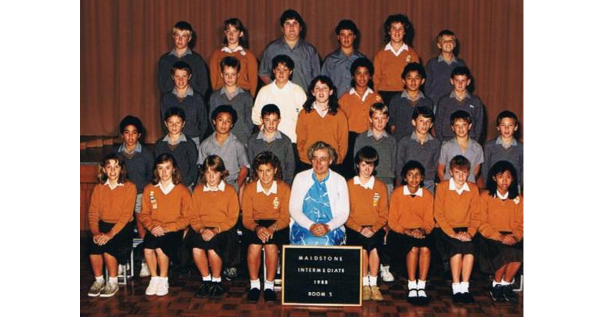 School Photo - 1980's / Maidstone Intermediate - Upper Hutt | MAD on ...