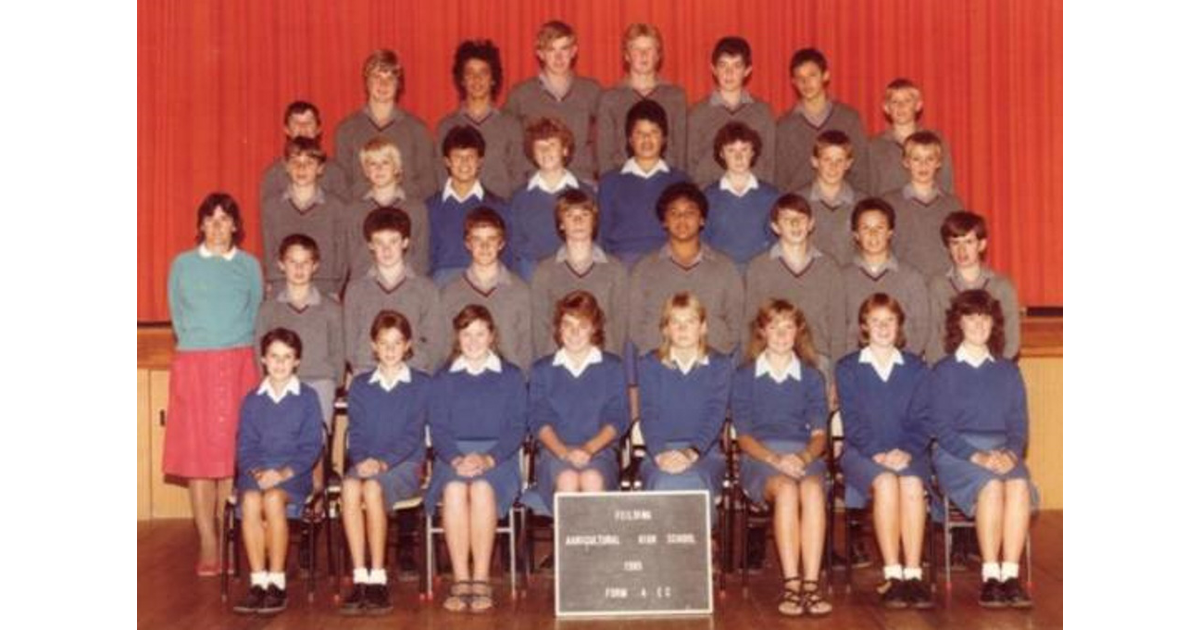School Photo - 1980's / Feilding High School - Feilding | MAD on New ...