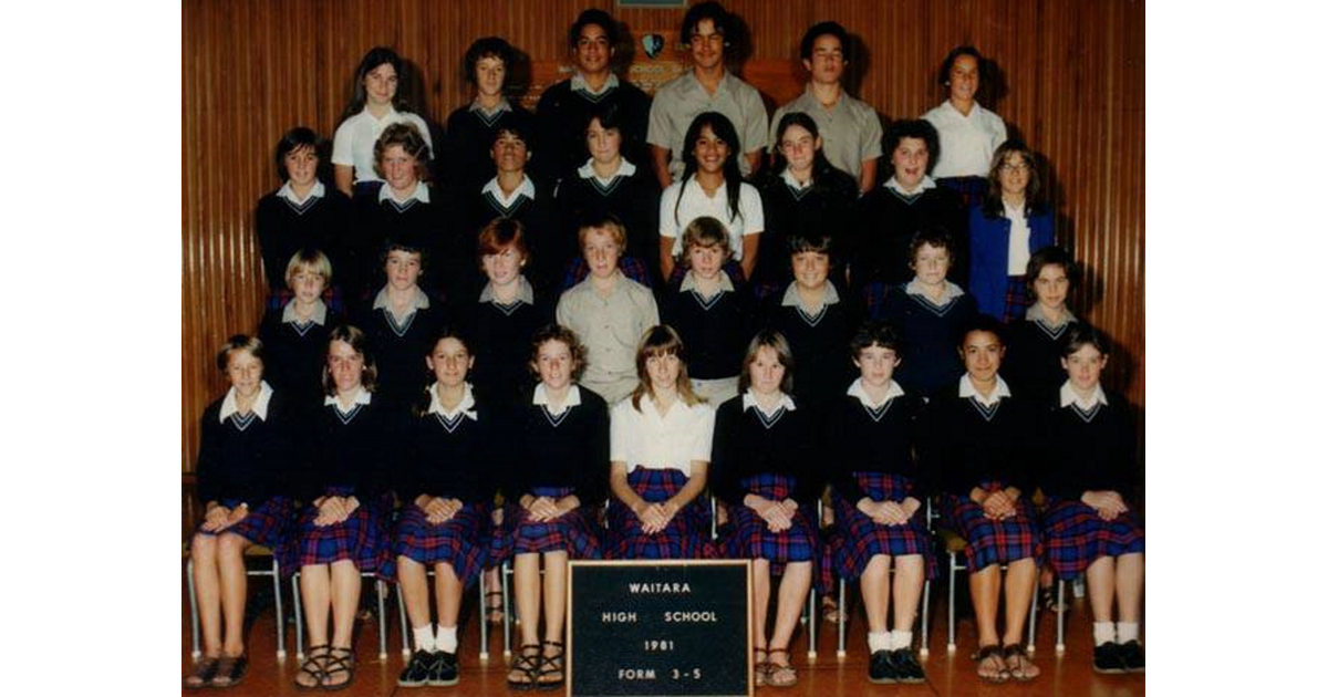 School Photo - 1980's / Waitara High School - Waitara | MAD on New Zealand