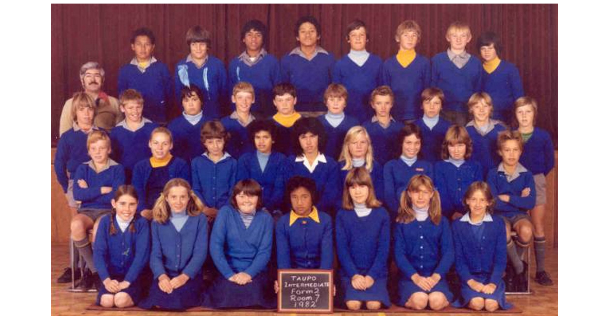 School Photo - 1980's / Taupo Intermediate - Taupo | MAD on New Zealand