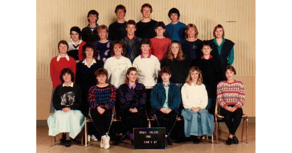 School Photo - 1980's / Orewa College - Orewa | MAD on New Zealand