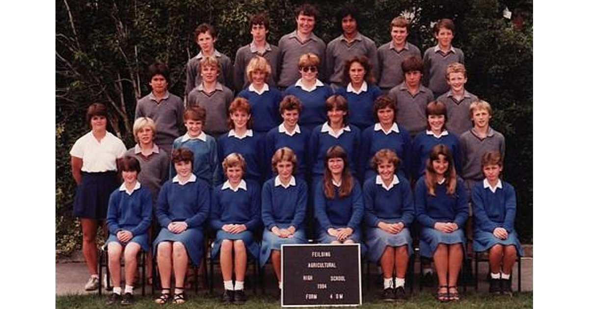 School Photo - 1980's / Feilding High School - Feilding | MAD on New ...