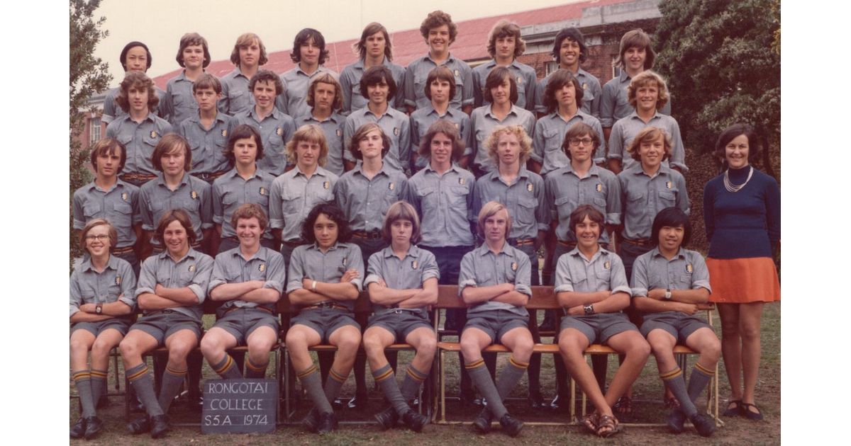 School Photo - 1970's / Rongotai College - Wellington | MAD on New Zealand