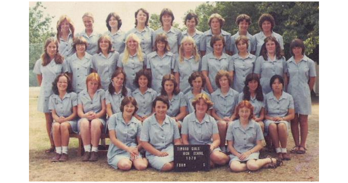 School Photo - 1970's / Timaru Girls' High School - Timaru | MAD on New ...