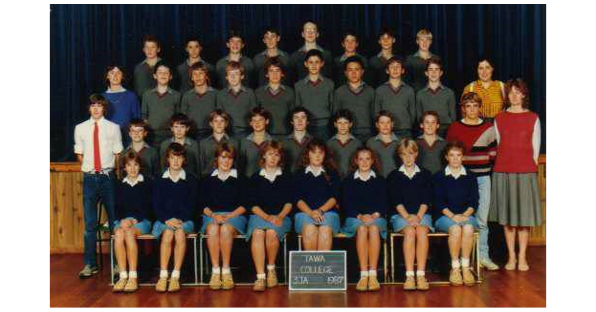 School Photo - 1980's / Tawa College - Wellington | MAD on New Zealand