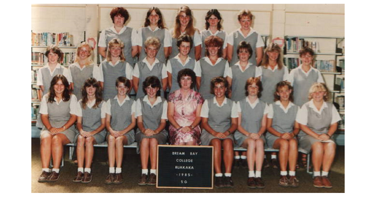 School Photo - 1980's / Bream Bay College - Ruakaka | MAD on New Zealand