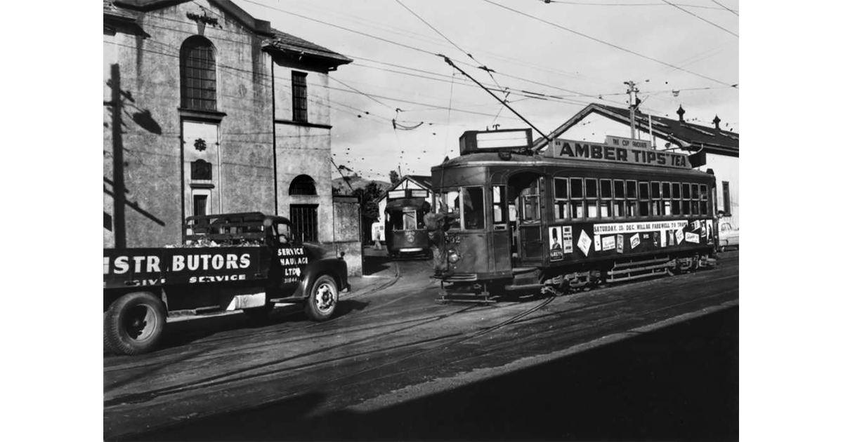 Trams / Photography - Historical | MAD on New Zealand