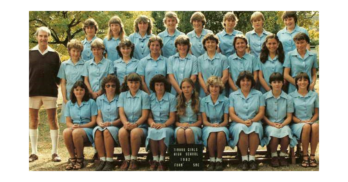 School Photo - 1980's / Timaru Girls' High School - Timaru | MAD on New ...