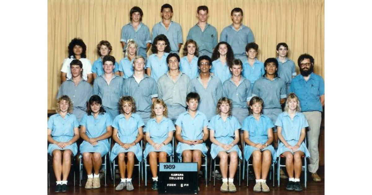 School Photo - 1980's / Kaipara College - Helensville | MAD on New Zealand