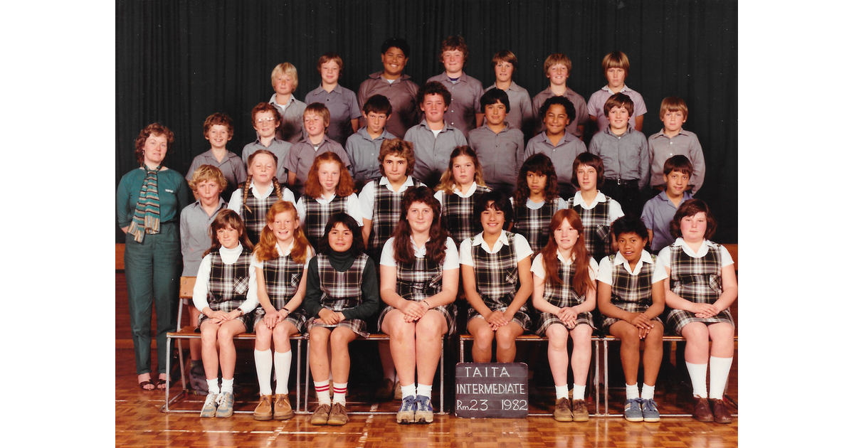 School Photo - 1980's / Taita Intermediate - Lower Hutt | MAD on New ...