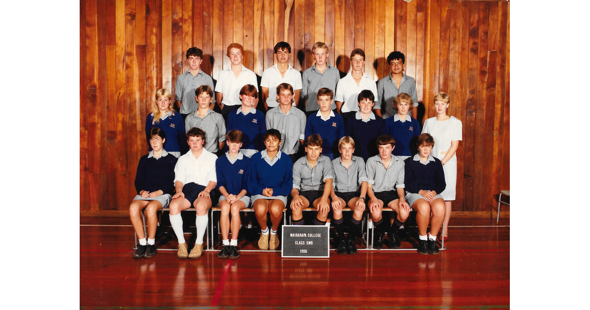 School Photo - 1980's / Wairarapa College - Masterton | MAD on New Zealand