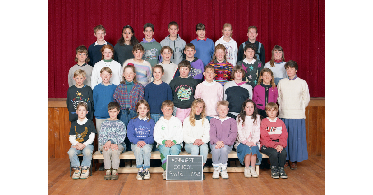 School Photo - 1990's / Ashhurst School - Ashhurst | MAD on New Zealand
