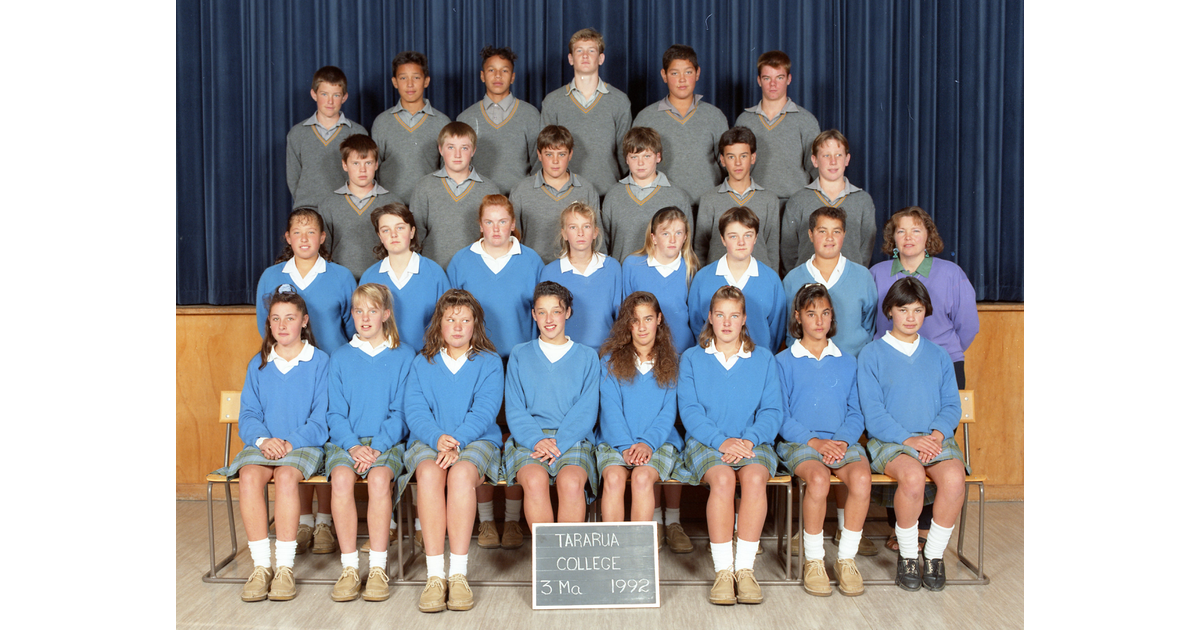 School Photo - 1990's / Tararua College - Pahiatua | MAD on New Zealand