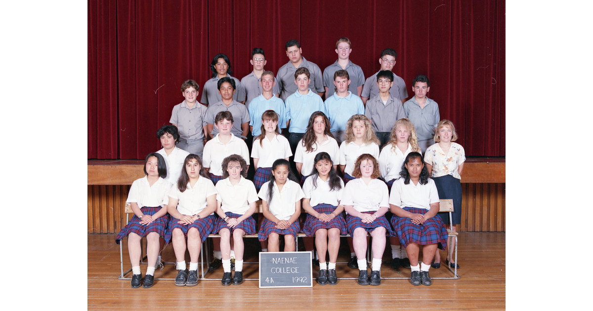 School Photo - 1990's / Naenae College - Lower Hutt | MAD on New Zealand