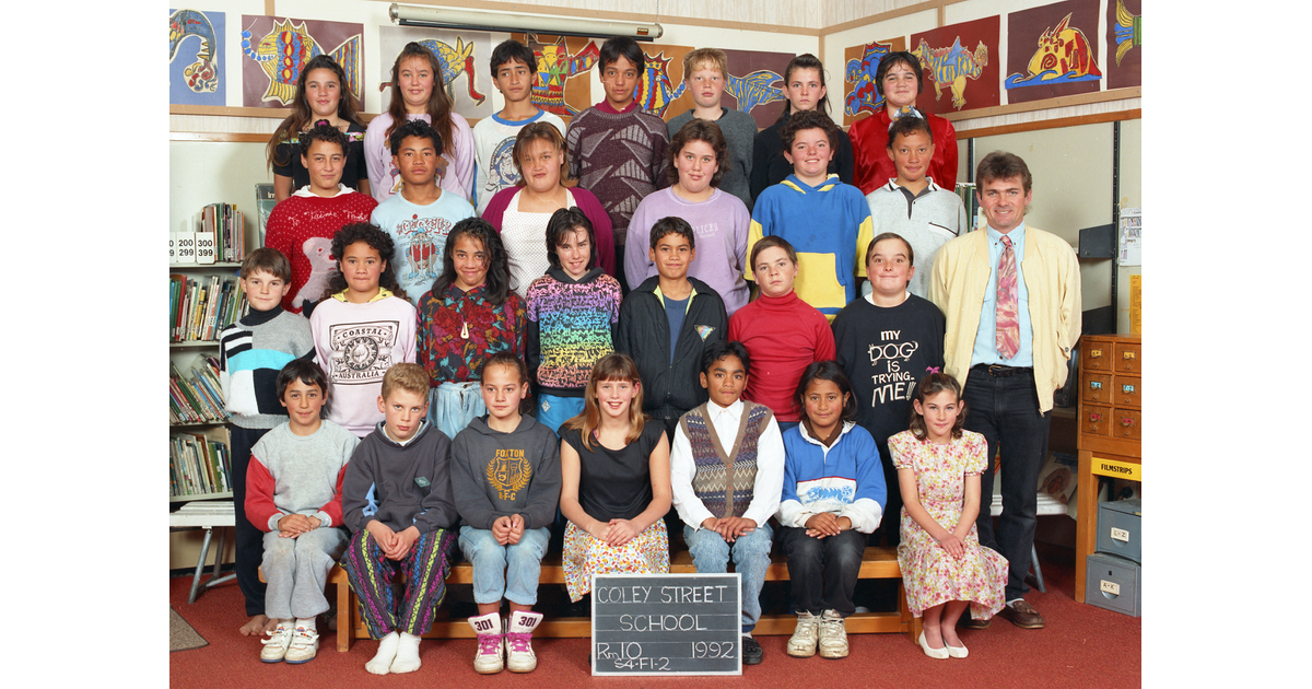 School Photos - Manawatu / Wanganui / Coley Street School - Foxton ...